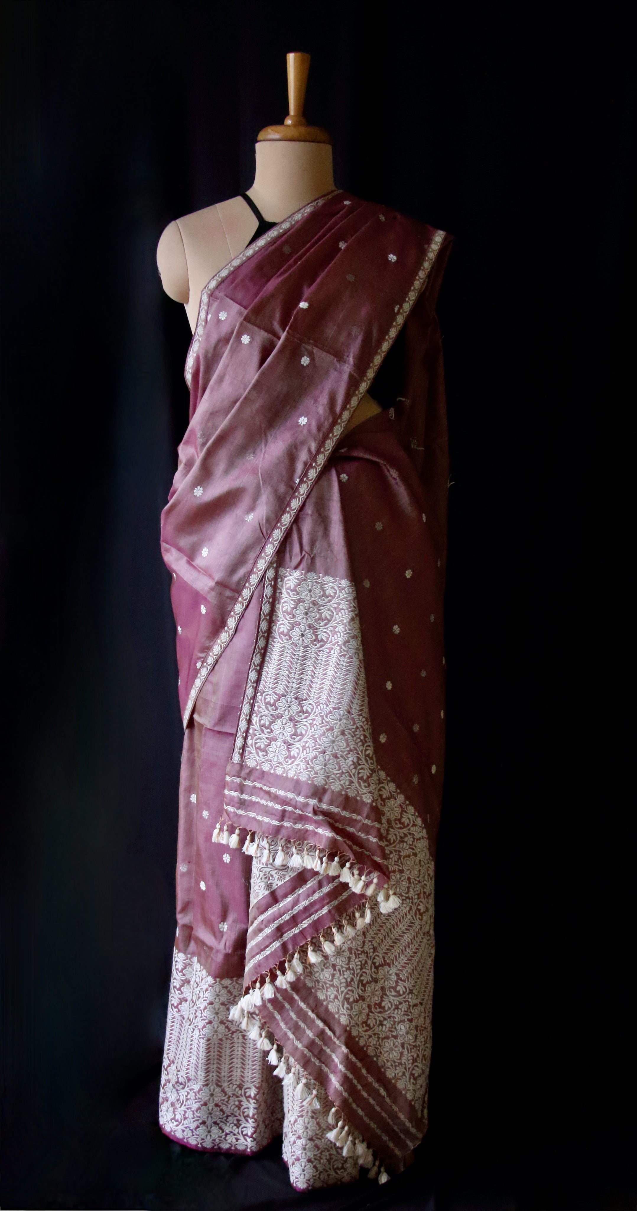 Handloom Traditional Silk Mekhela Chador Set - Order Only – korobidesign